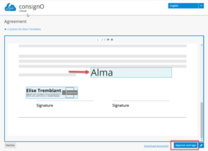 The text field – ConsignO Cloud